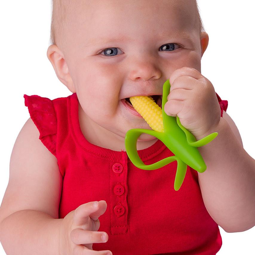 Baby Banana Cornelius Teething Toothbrush – Maple House Nutrition Inc.