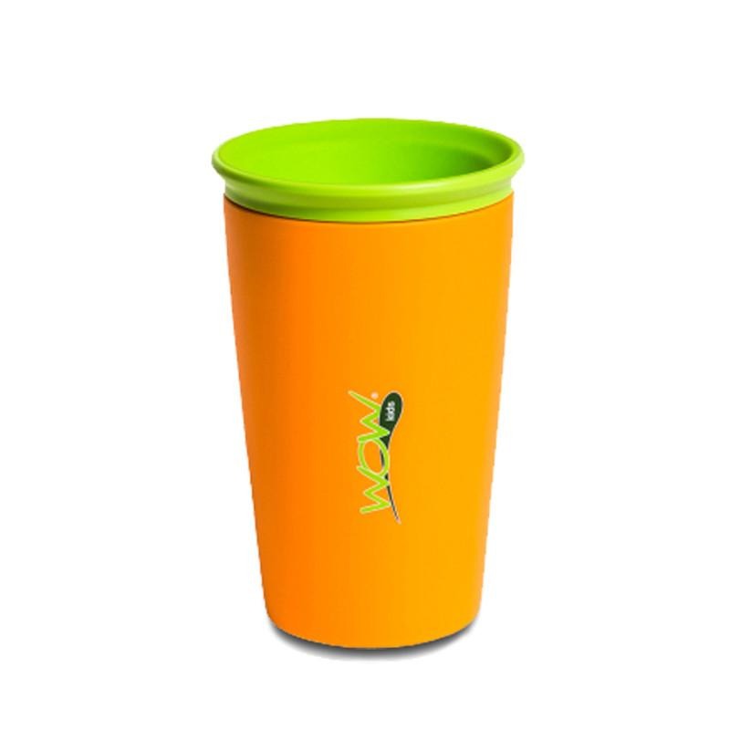 Wow Kids Spill Free Drinking Cup 12m+ 9oz - Green/Orange – Maple House ...
