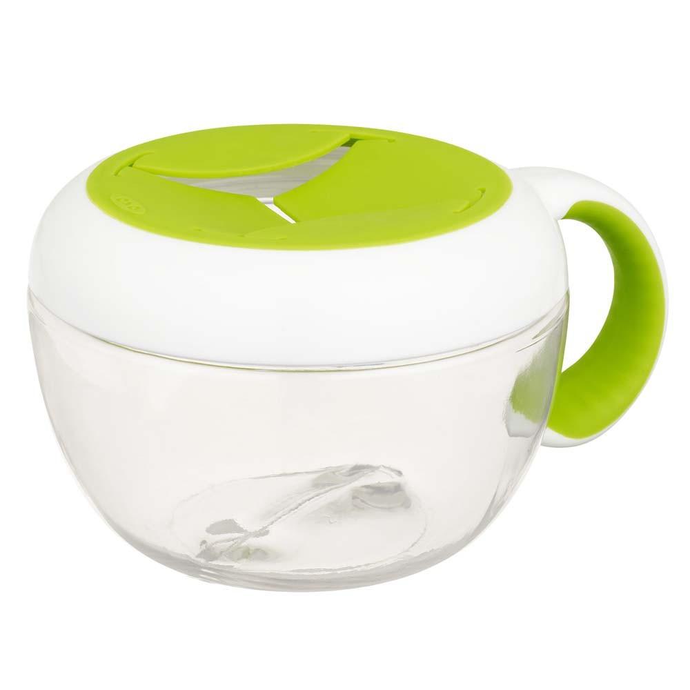 OXO Tot Flippy Snack Cup with Travel Cover - Green – Maple House ...