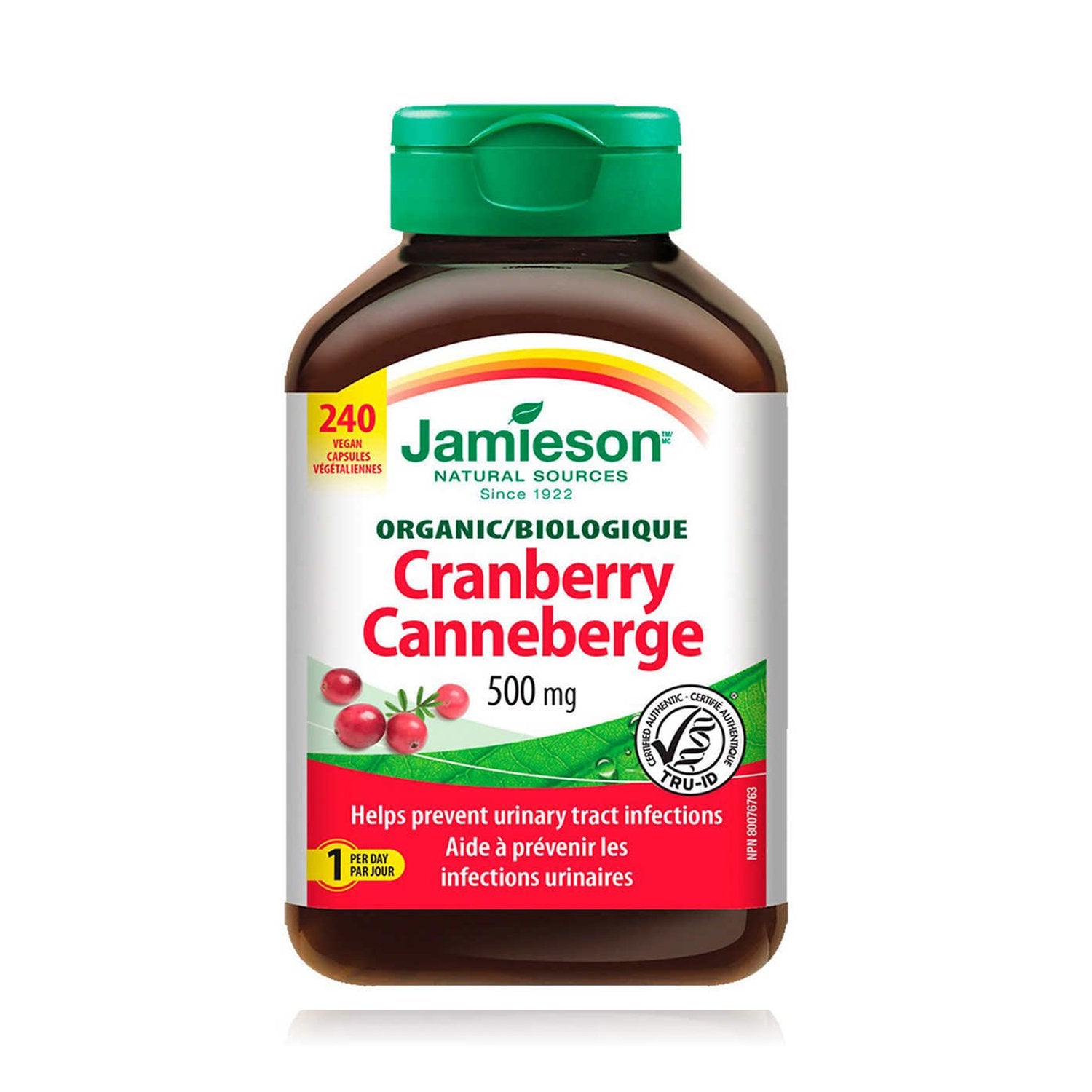 Jamieson Cranberry 240 Caplets – Maple House Nutrition Inc.