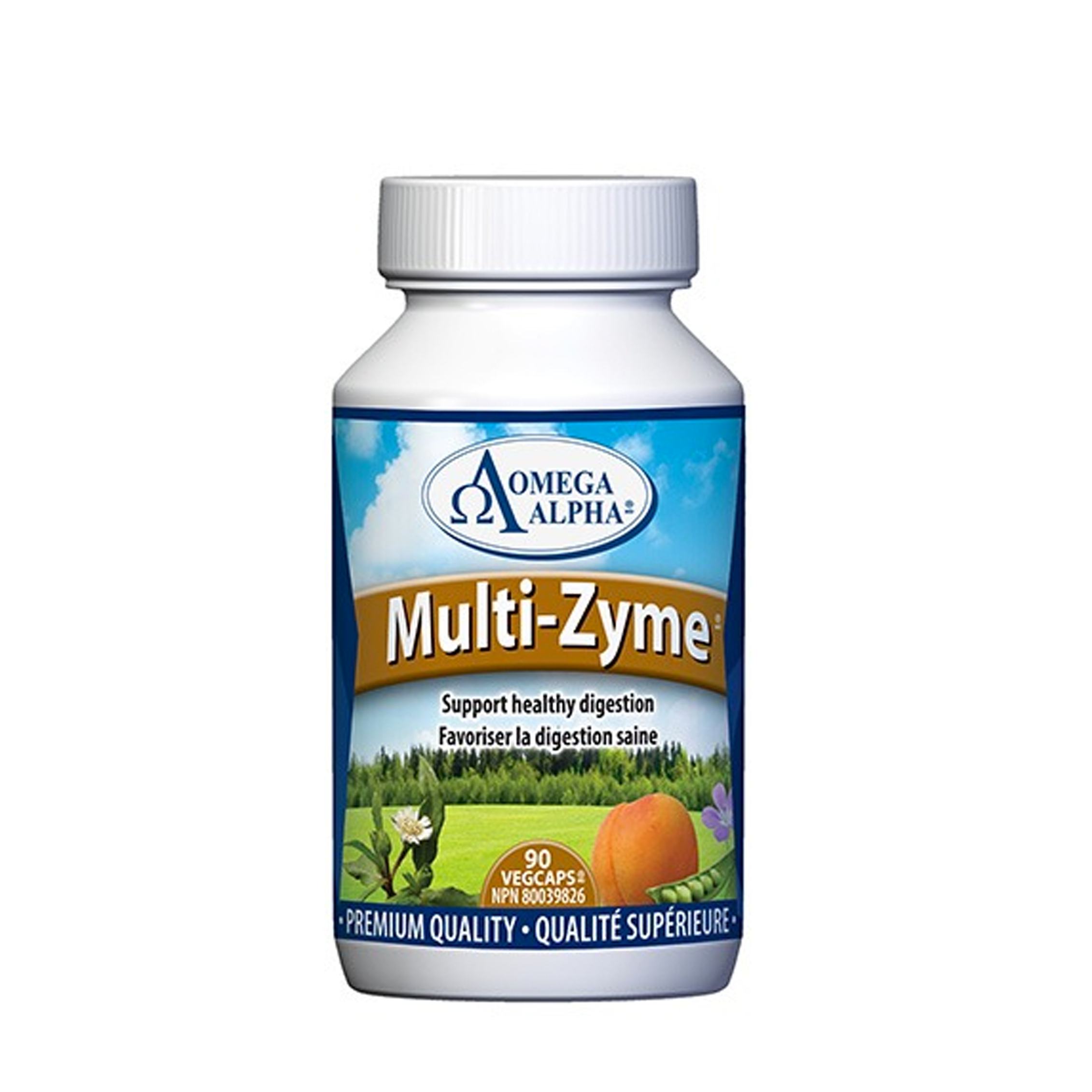 Omega Alpha Multi Zyme 90 Capsules – Maple House Nutrition Inc.